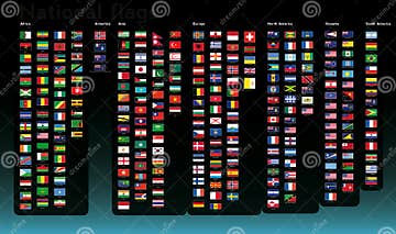 National flags collection stock vector. Illustration of emirates - 11405383