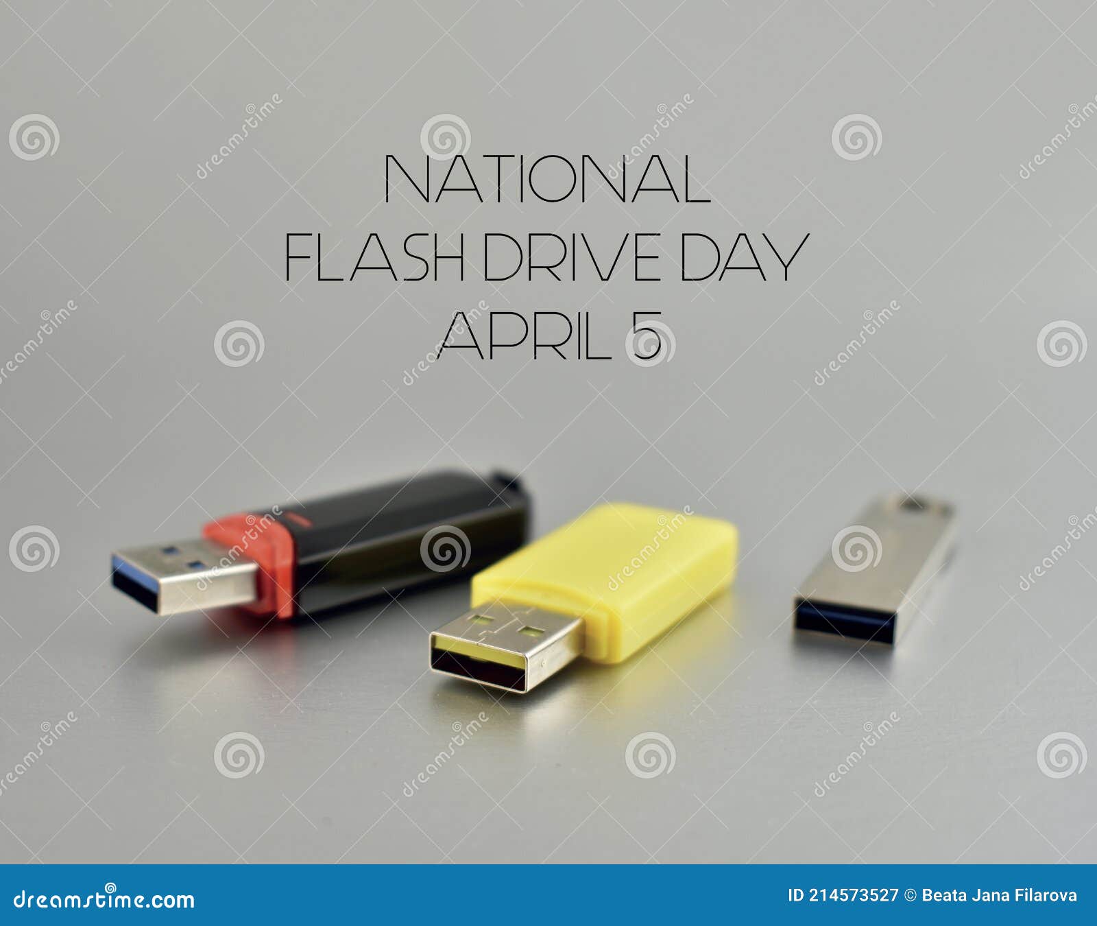 National Flash Drive Day Stock Images Stock Image - Image of connection ...