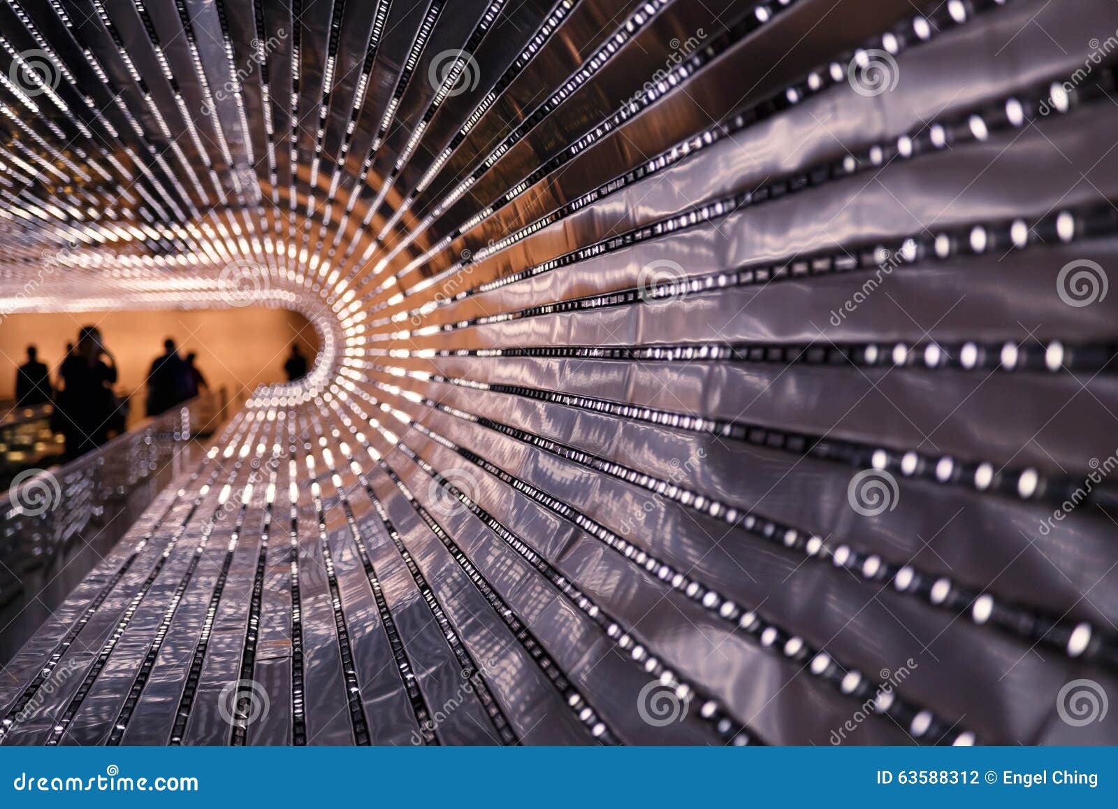 National Gallery of Art Moving Walkway Stock Photo - Image of interior ...