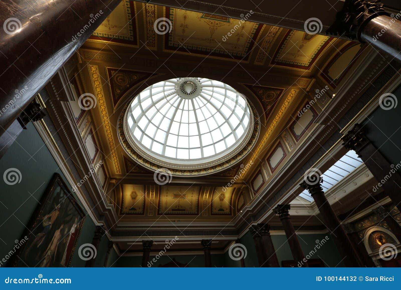 National gallery stock photo. Image of light, london - 100144132