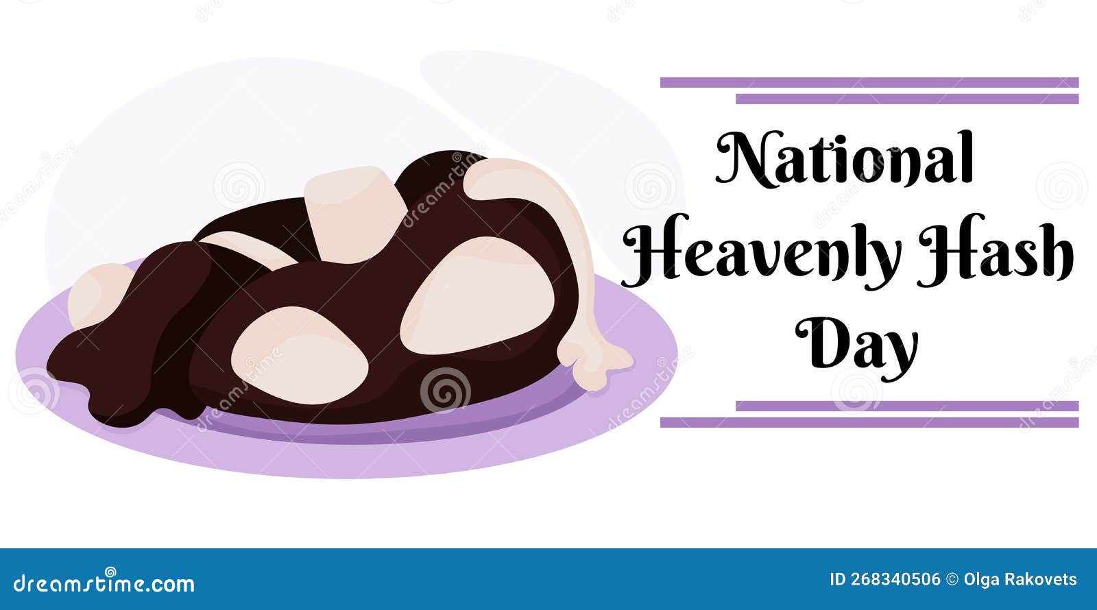 National Heavenly Hash Day, Idea for a Horizontal Design for an Event ...
