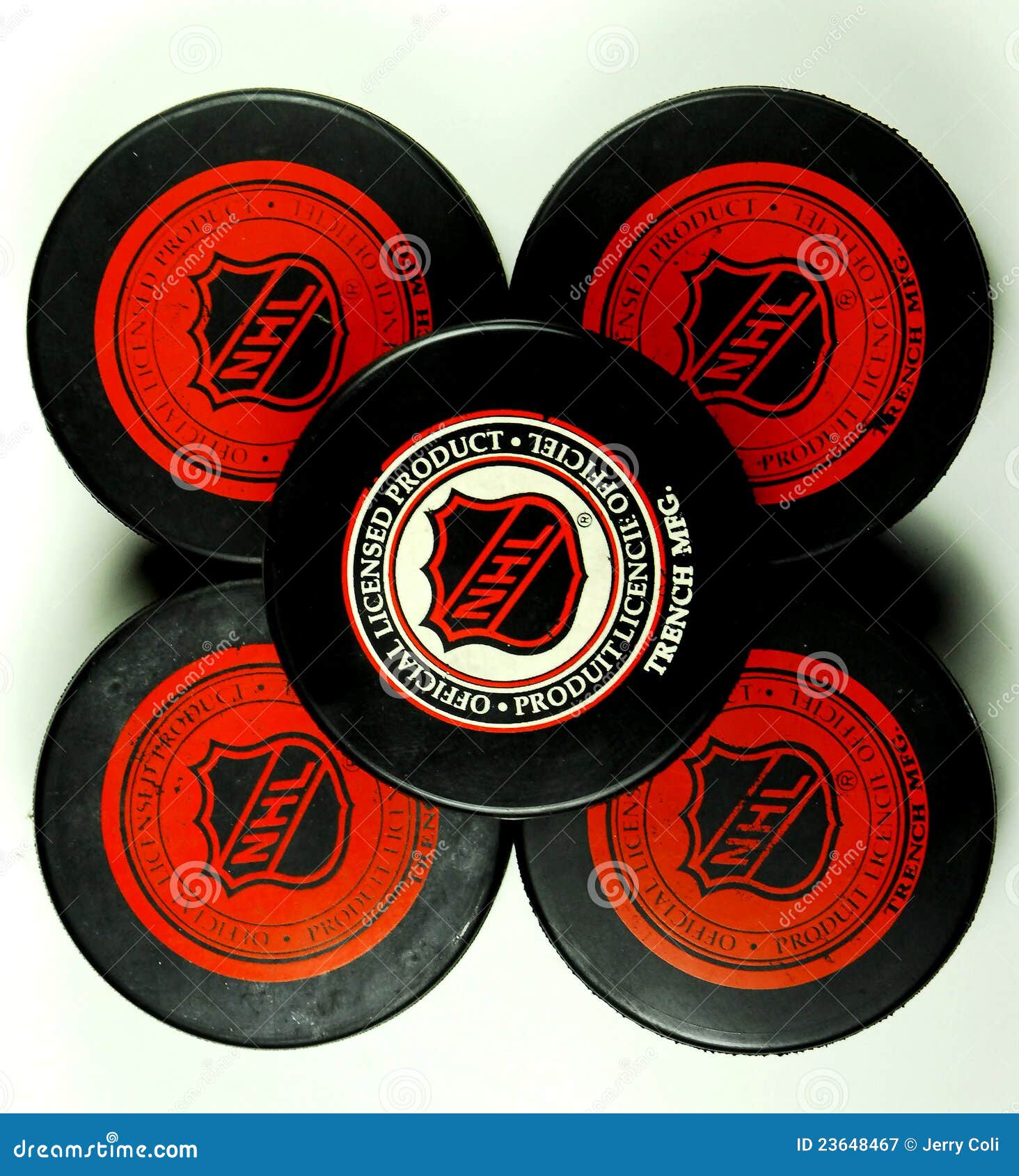 National Hockey League Pucks Editorial Photography - Image of sports ...