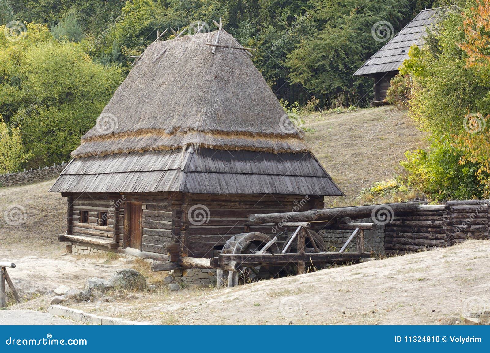 National hut stock photo. Image of hutch, thatch, cabin - 11324810