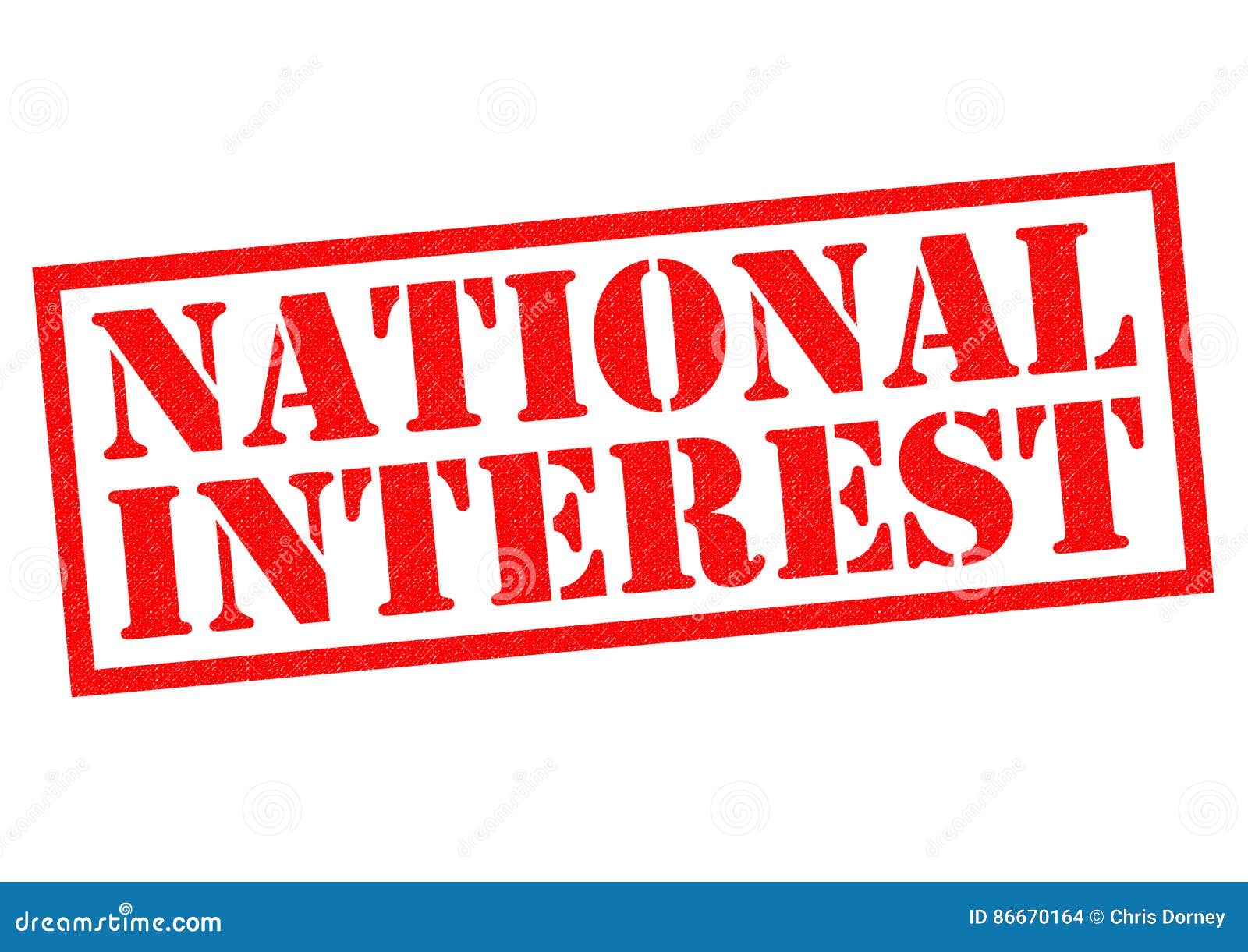 NATIONAL INTEREST stock illustration. Illustration of interest - 86670164