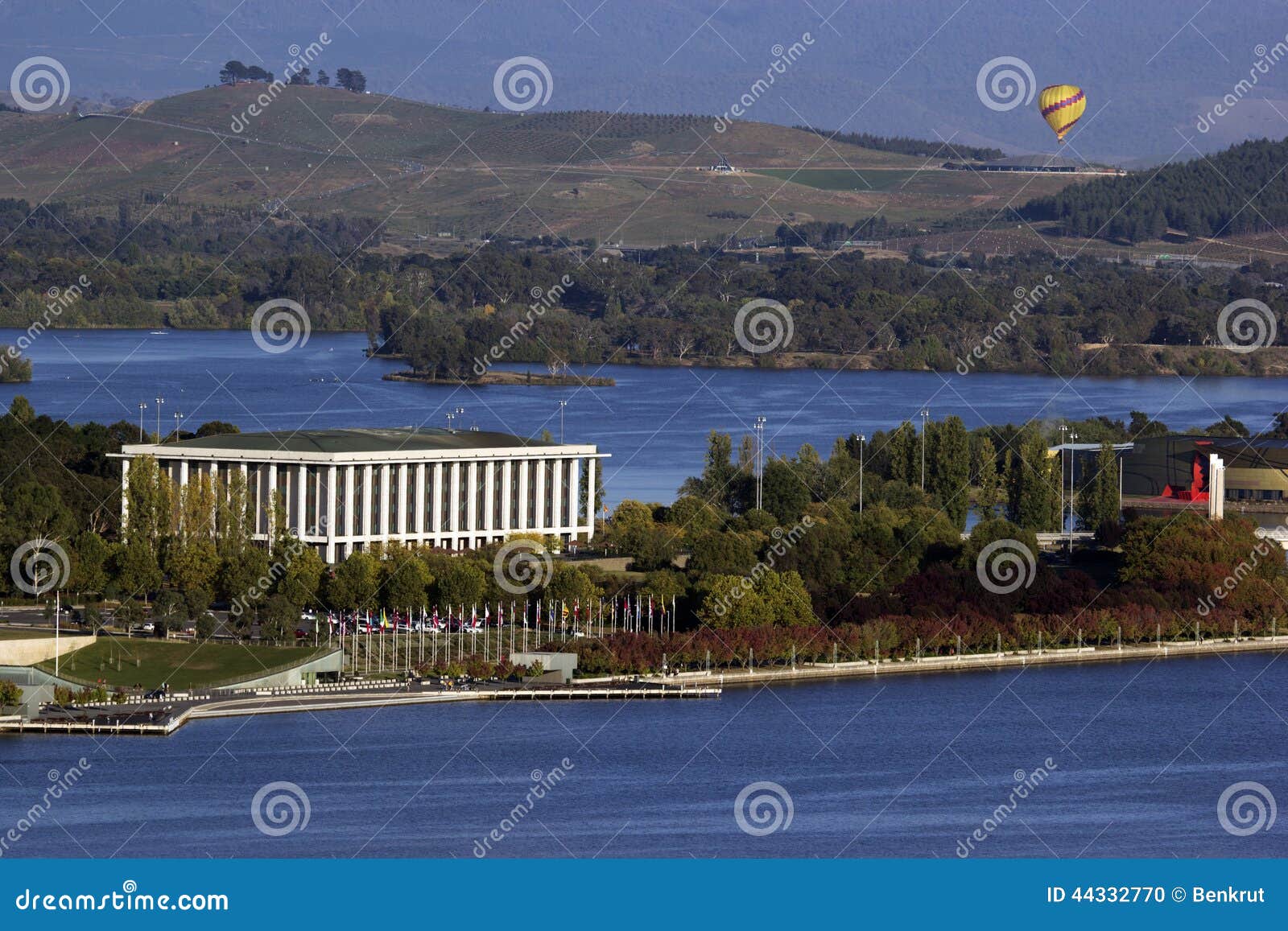 National Library of Australia - Canberra Stock Photo - Image of ...