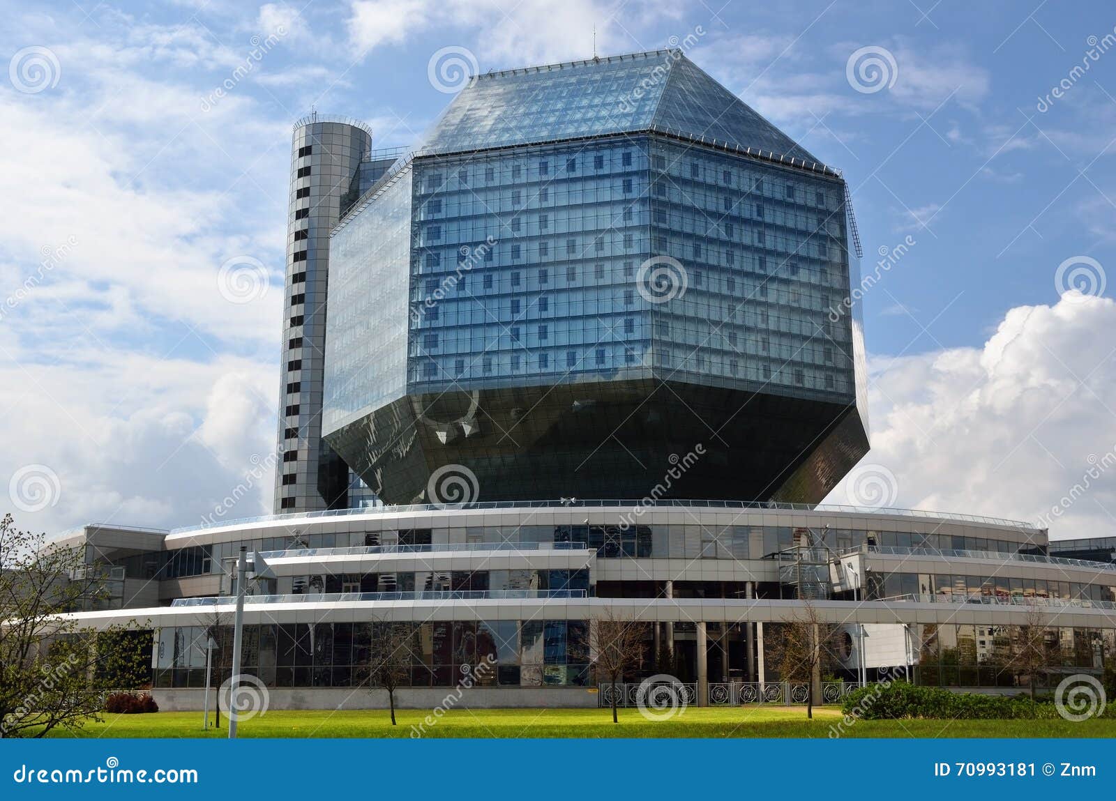 National Library of Belarus in Minsk Editorial Photo - Image of ...