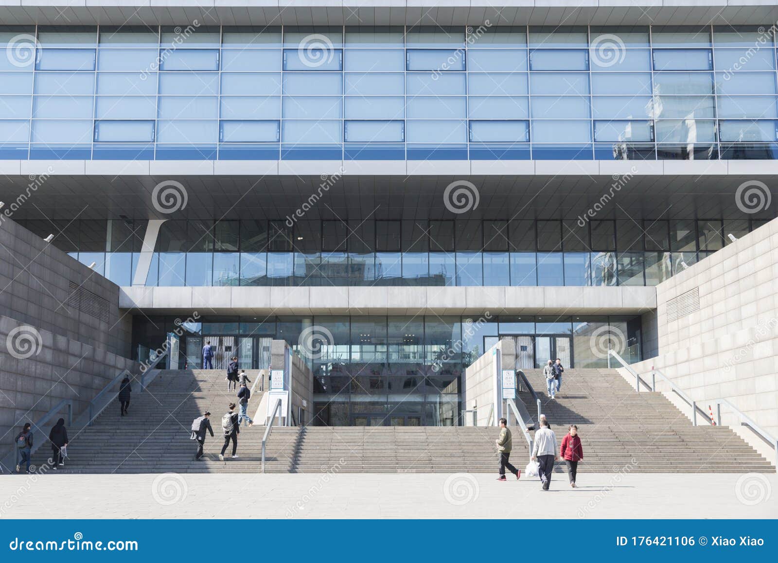National Library of China editorial photo. Image of entrance - 176421106