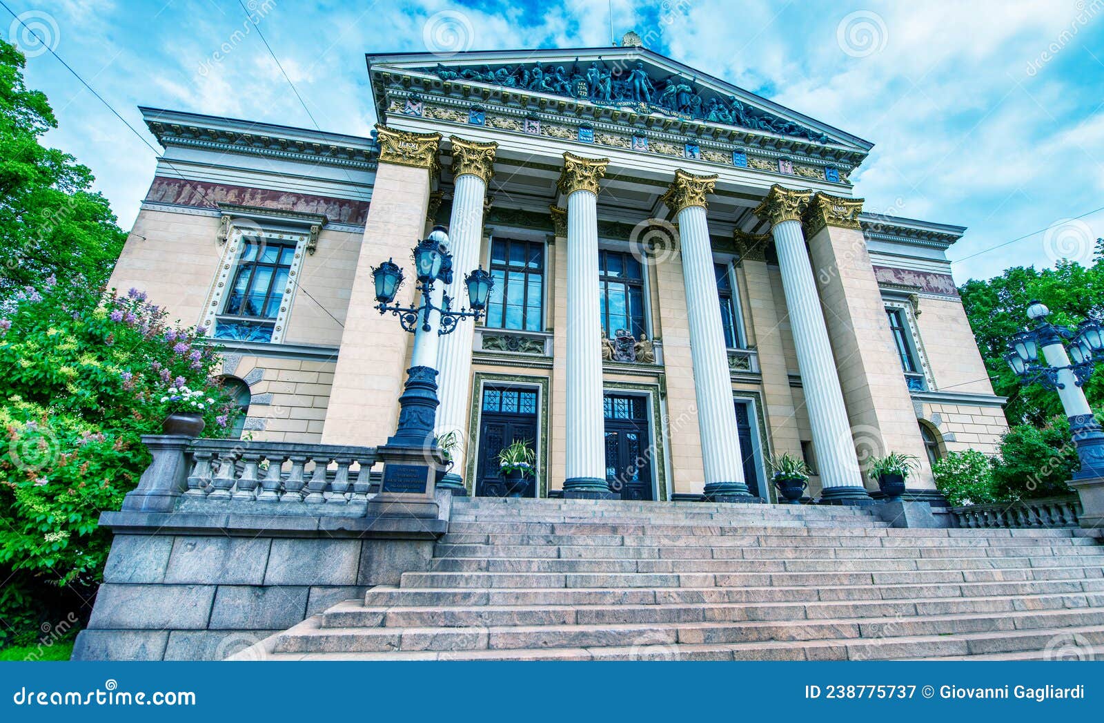 The National Library of Finland, Helsinki Stock Image - Image of ...