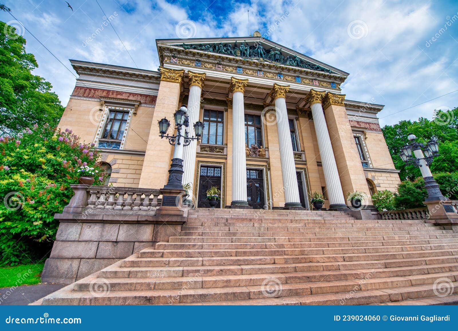 The National Library of Finland, Helsinki Stock Photo - Image of ...
