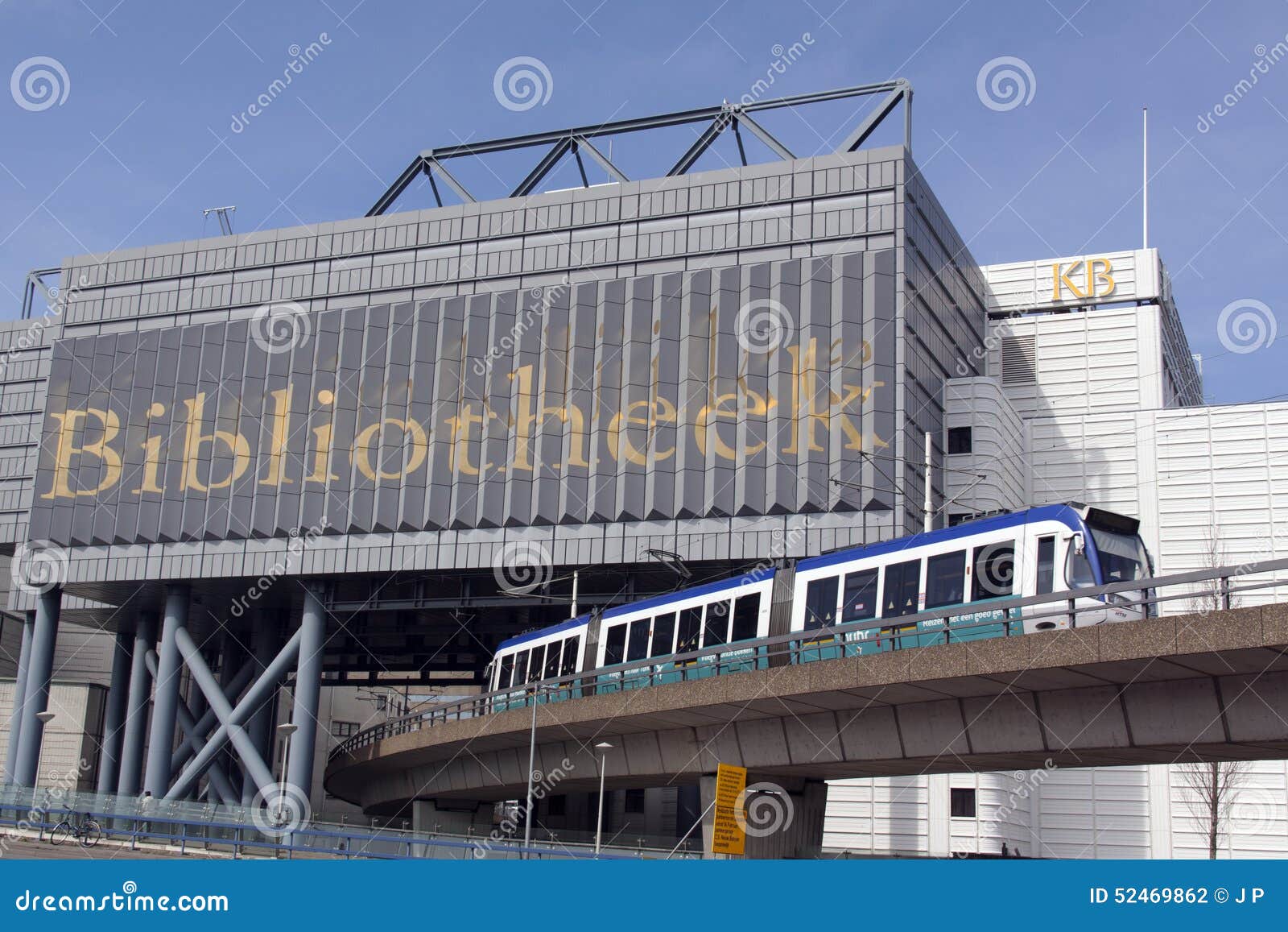 National Library in the Hague Holland Editorial Photography - Image of ...
