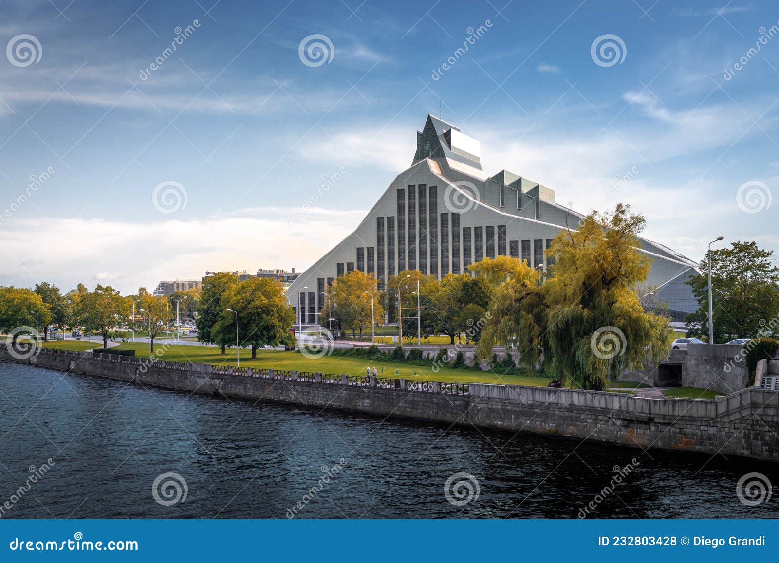 National Library of Latvia Also Known As Castle of Light - Riga, Latvia ...
