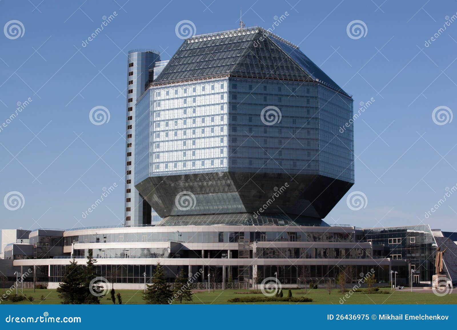 National Library. Minsk, Belarus. Stock Image - Image of belarus ...