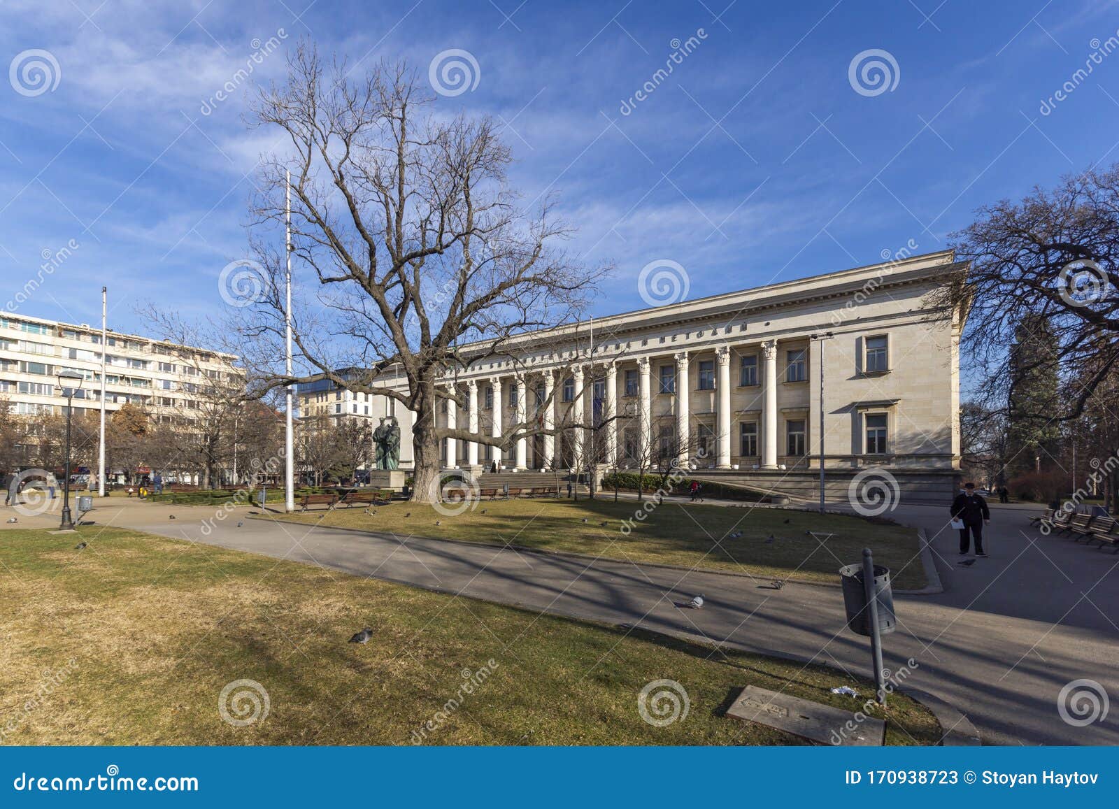 National Library St. Cyril and Methodius in Sofia, Bulgaria Editorial ...