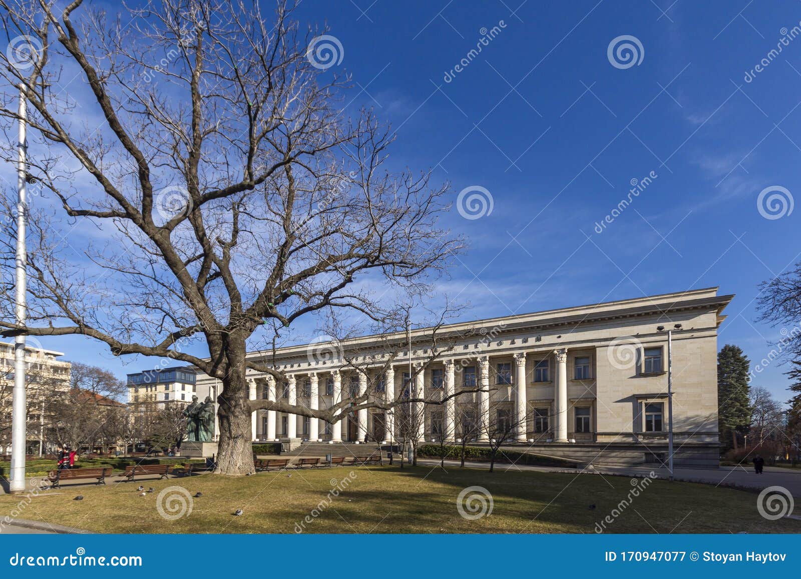 National Library St. Cyril and Methodius in Sofia, Bulgaria Editorial ...