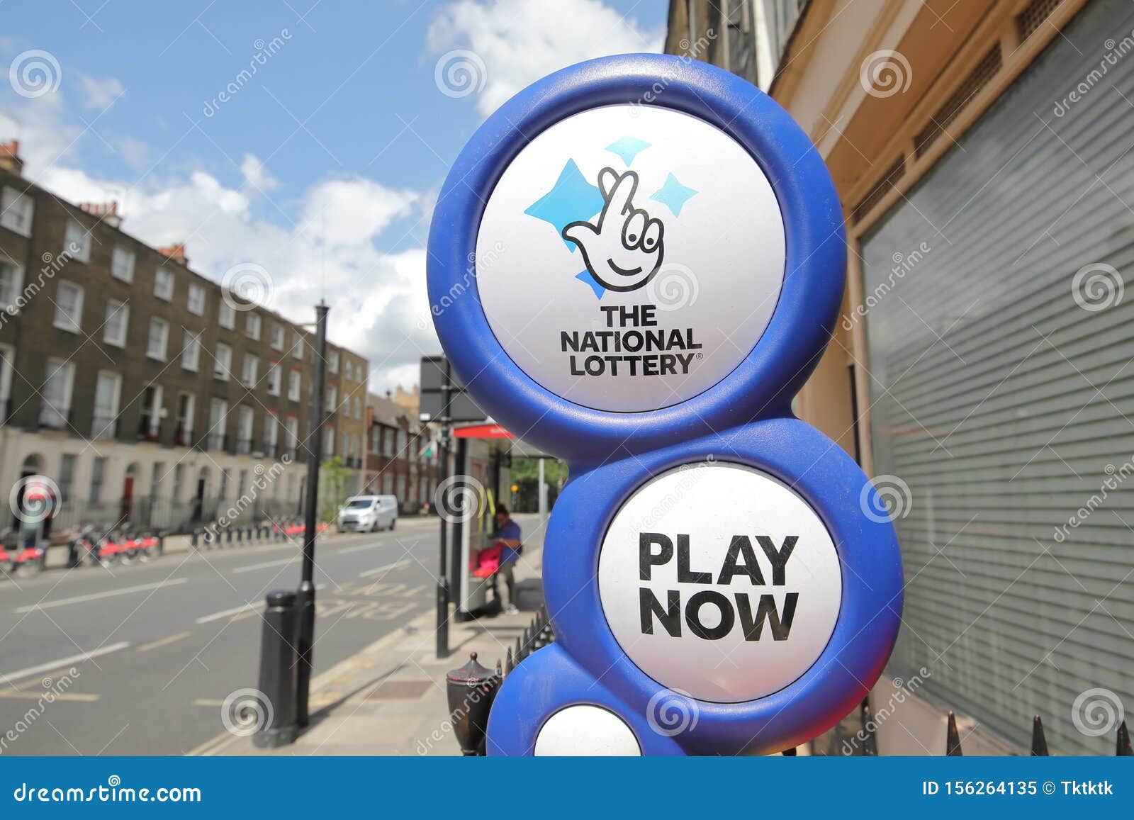 National lottery sign UK editorial image. Image of kingdom - 156264135