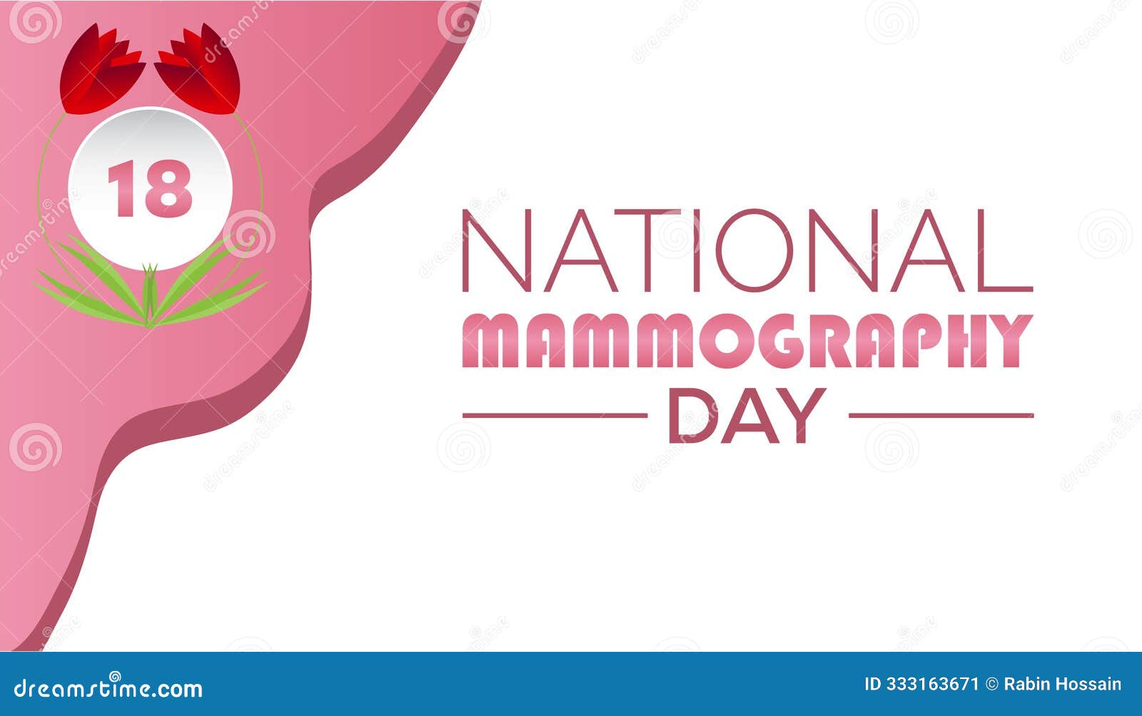 National Mammography Day is Observed Every Year on October. Stock ...