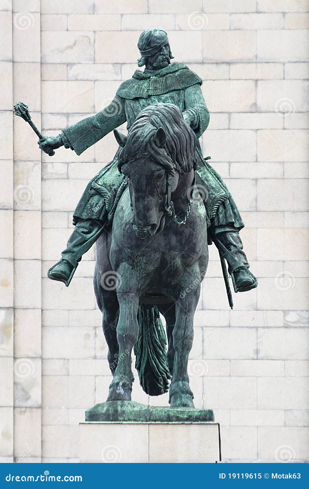 National Memorial Prague Vitkov Statue Stock Image - Image of czech ...