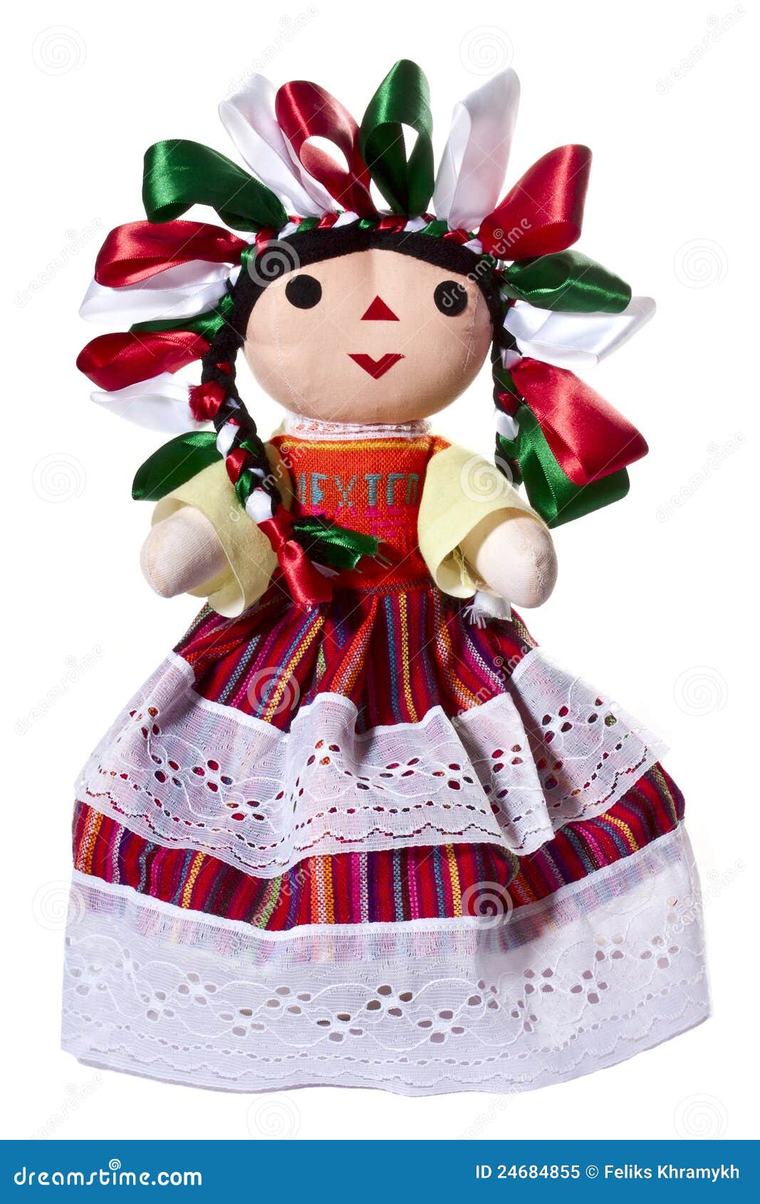 National mexican doll stock image. Image of motives, ethnic - 24684855