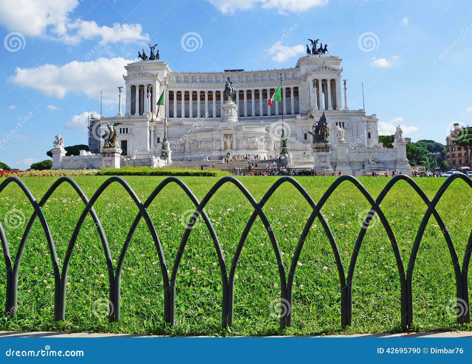 National Monument To Victor Emmanuel II, Rome Stock Photo - Image of ...