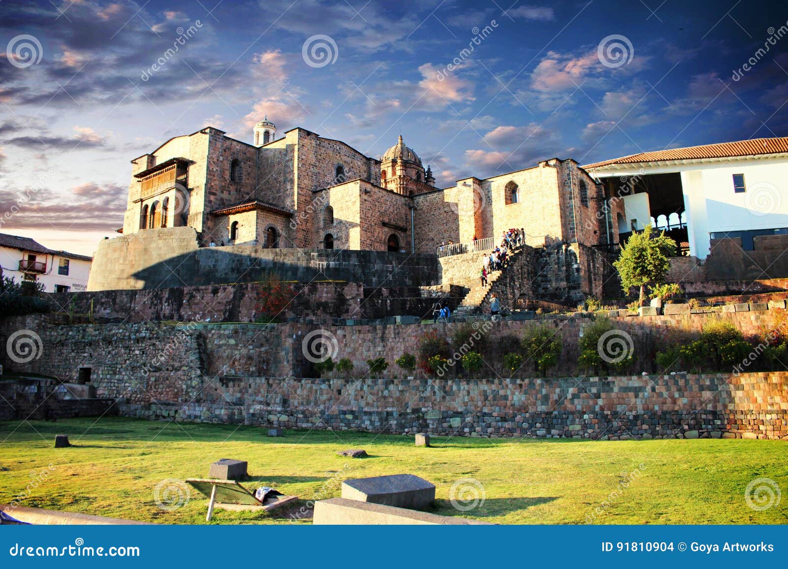 National Monuments from Peru Editorial Stock Image - Image of colonial ...