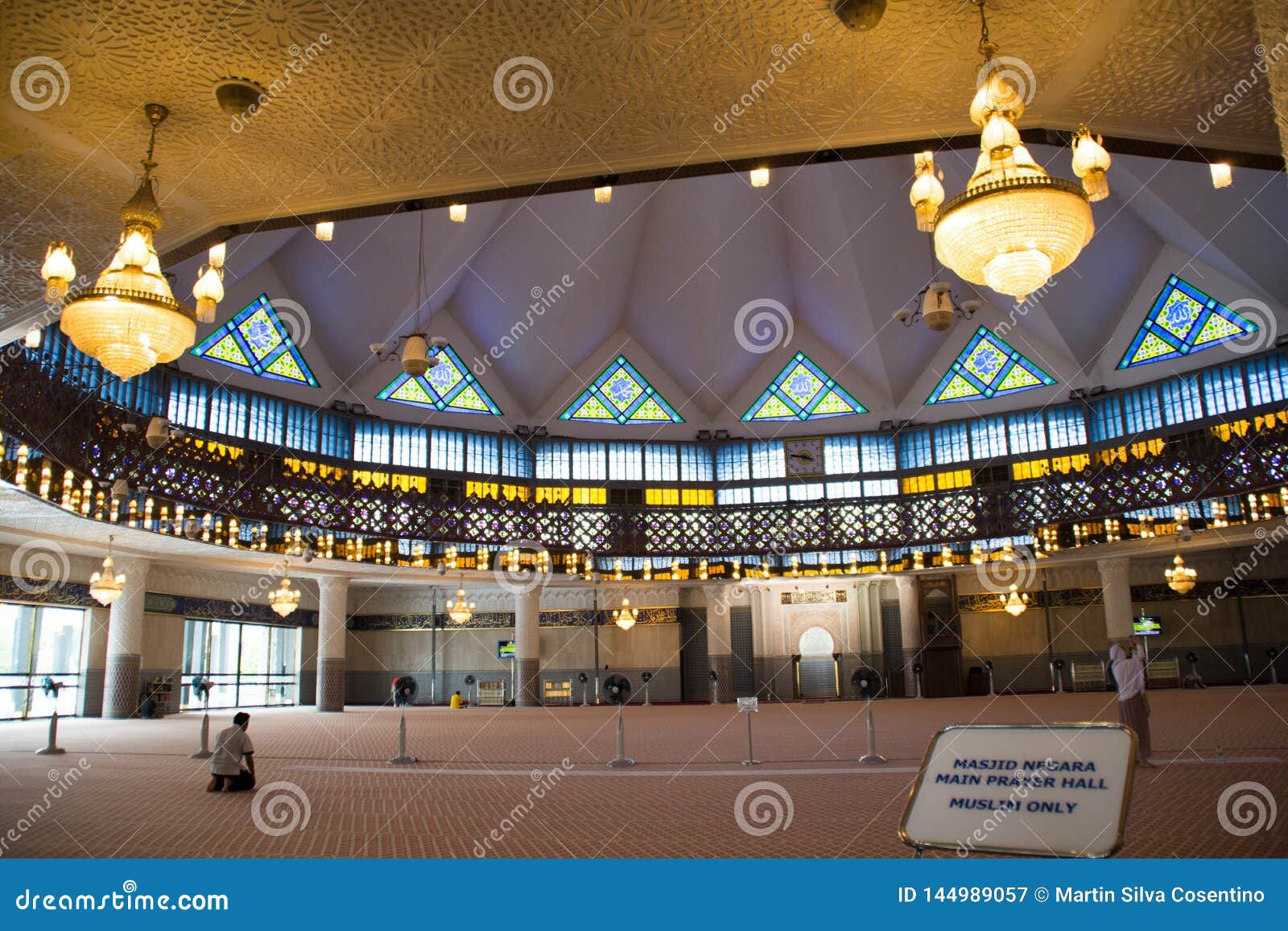 Mosque of Kuala Lumpur in Malaysia. Editorial Photography - Image of ...