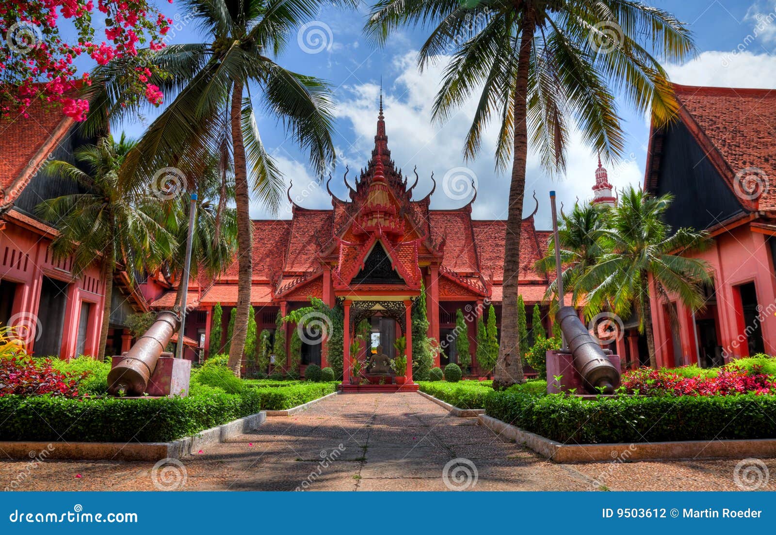 National Museum - Cambodia (HDR) Editorial Photography - Image of ...
