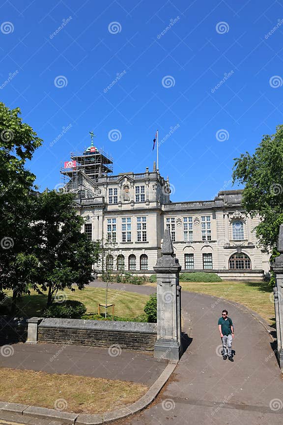 National Museum Cardiff editorial stock photo. Image of kingdom - 295146088