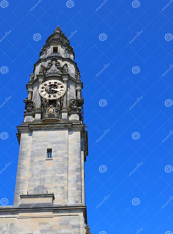 National Museum Cardiff Clock Tower Editorial Stock Image - Image of ...