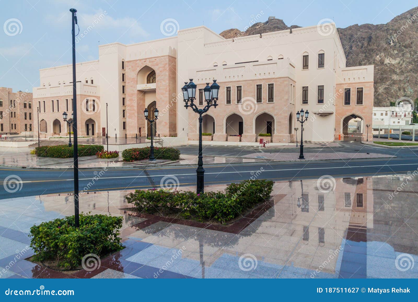 National Museum in Muscat, Om Stock Image - Image of wall, house: 187511627