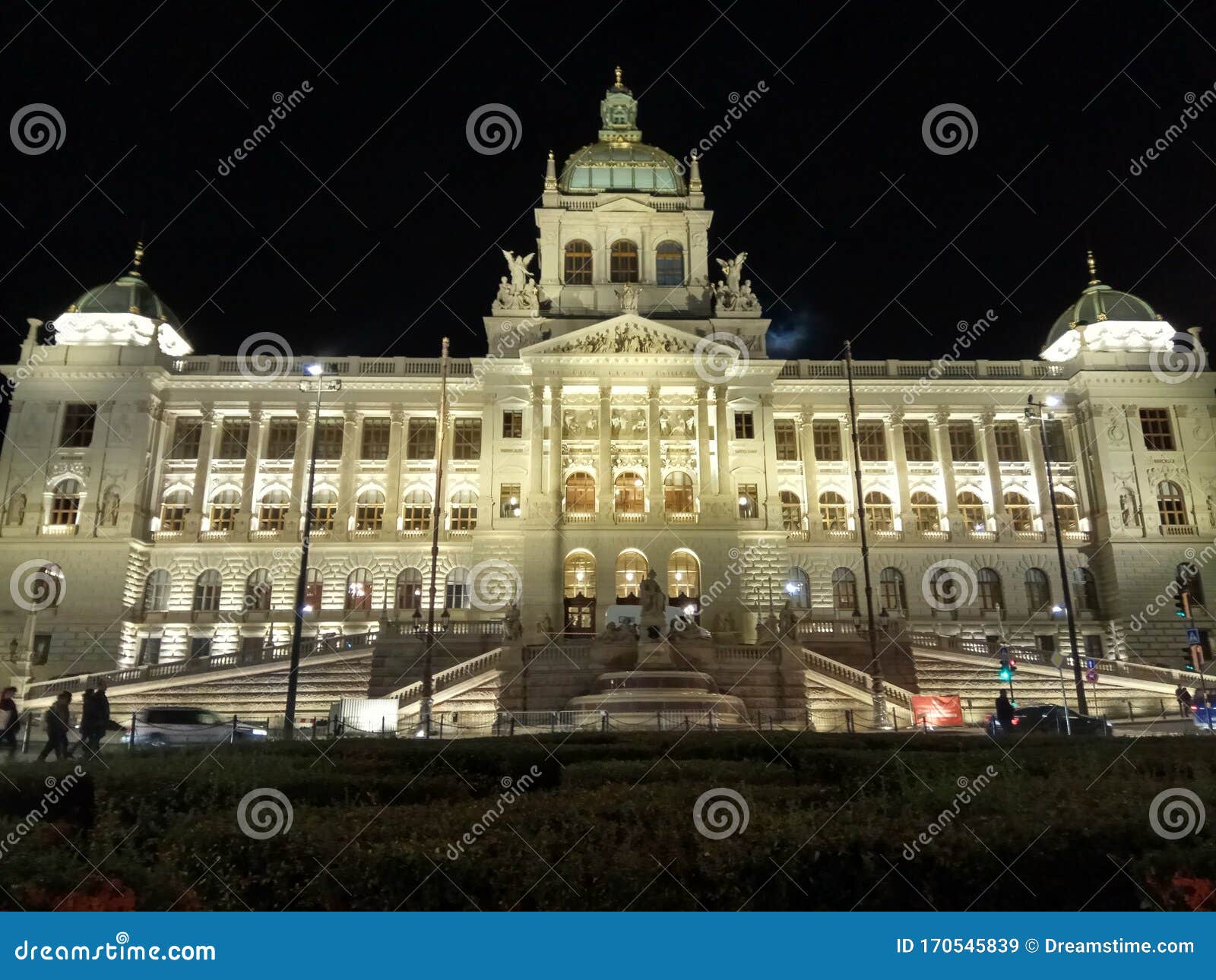 National museum in Prague stock image. Image of museum - 170545839