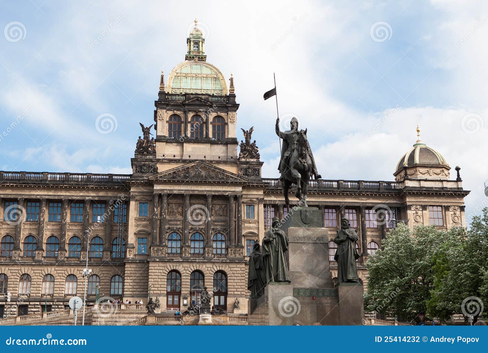 National Museum in Prague, Czech Republic,,, Editorial Photography ...