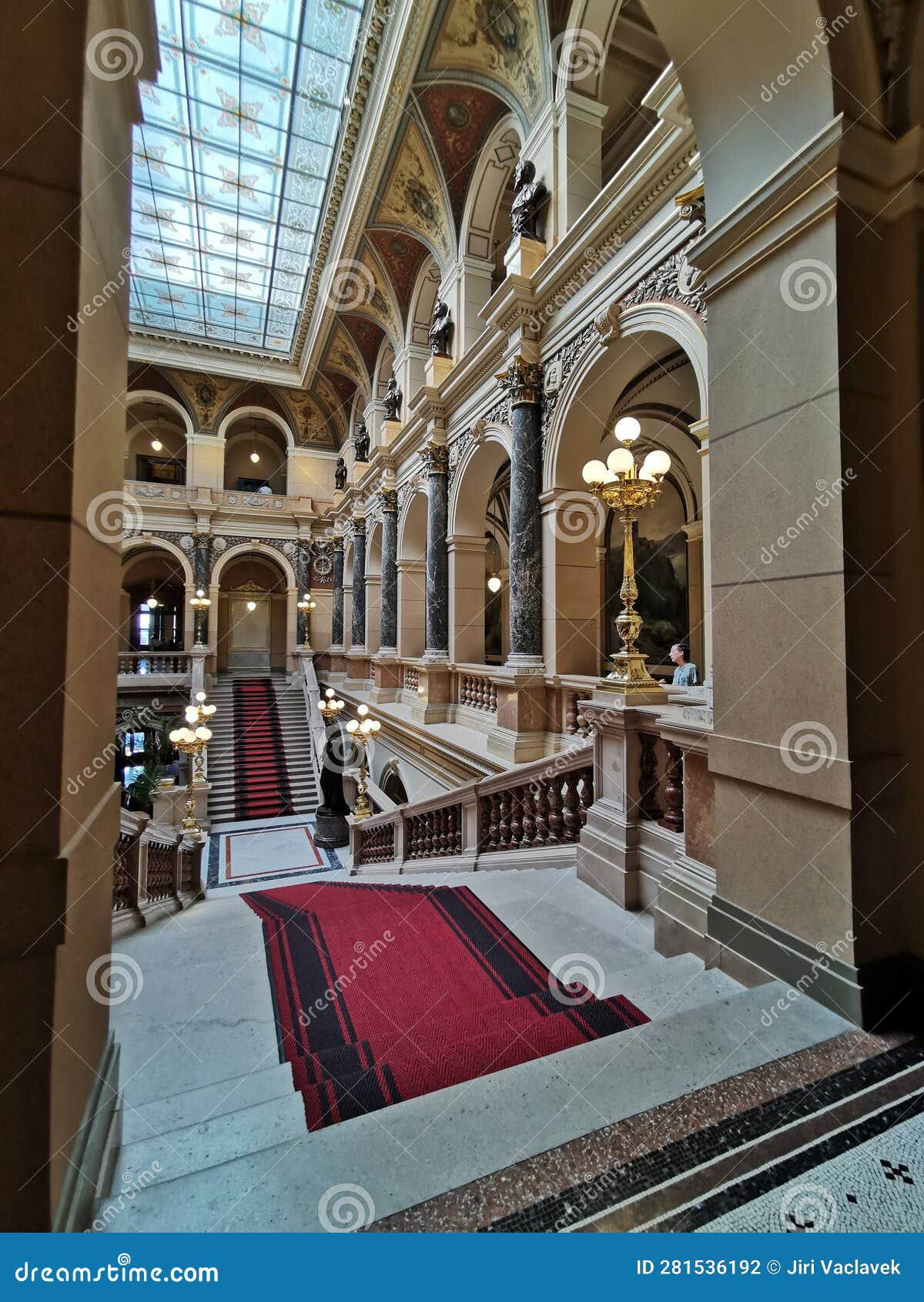 National Museum Prague Interior Editorial Photography - Image of ...