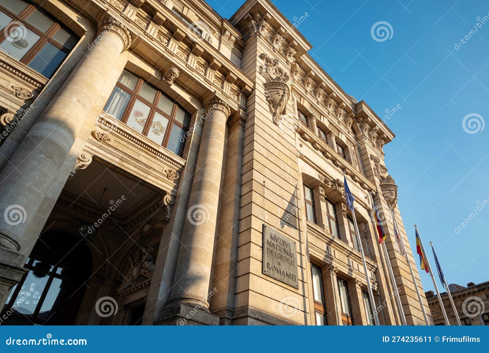 National Museum of Romanian History, Bucharest, Romania Stock Image ...