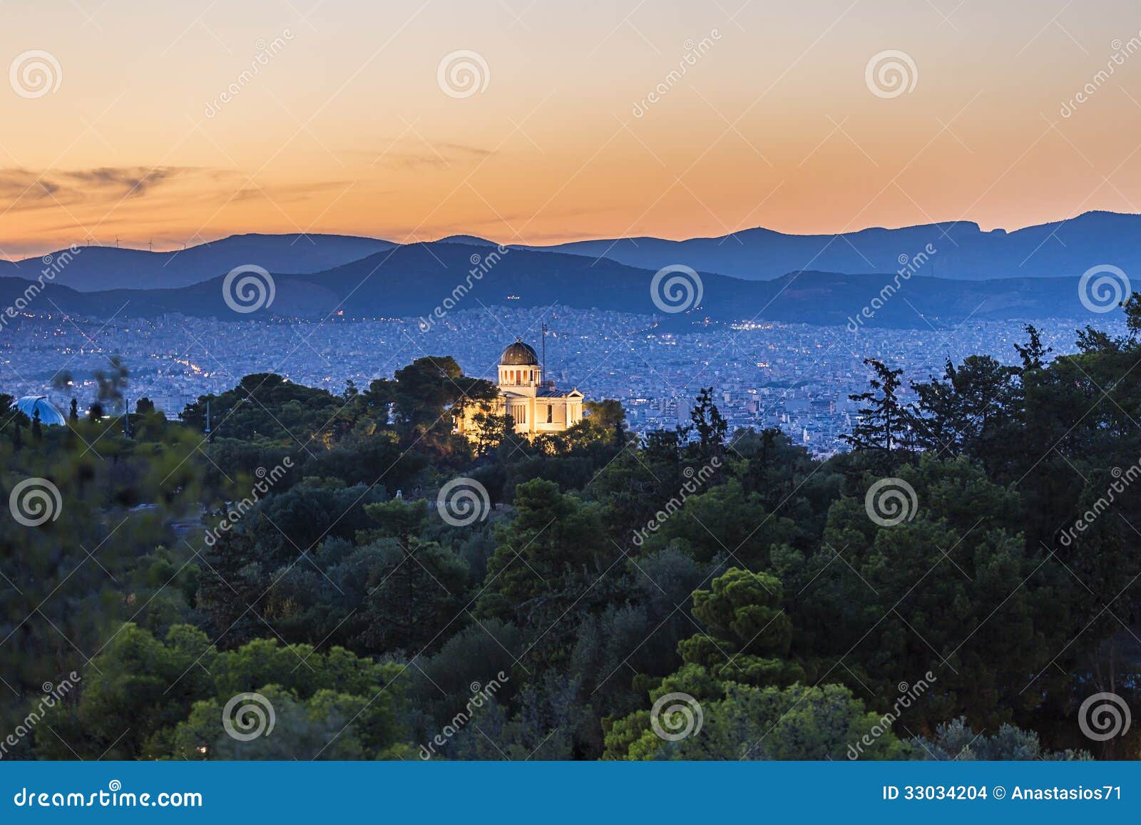National Observatory of Athens,Greece Stock Photo - Image of stars ...