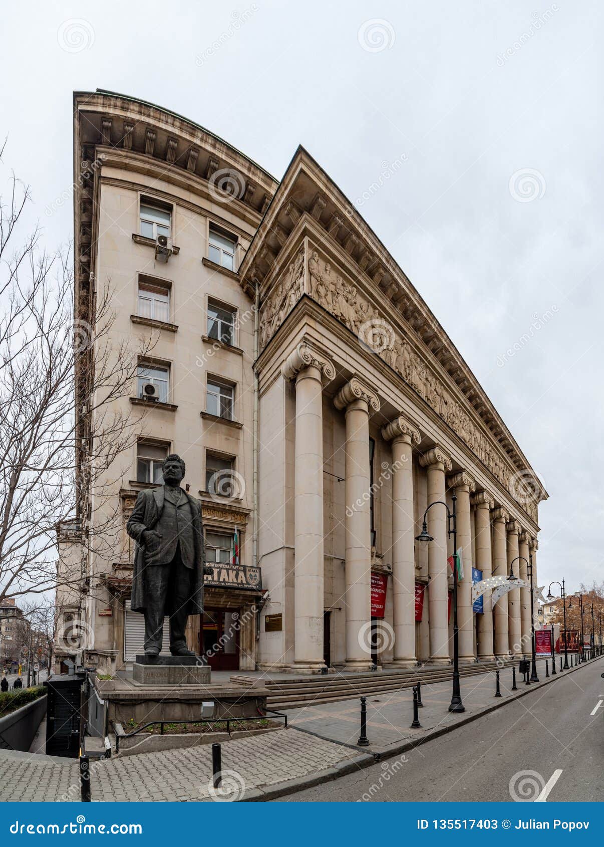 National Opera and Ballet Building in Sofia Bulgaria Editorial Stock ...