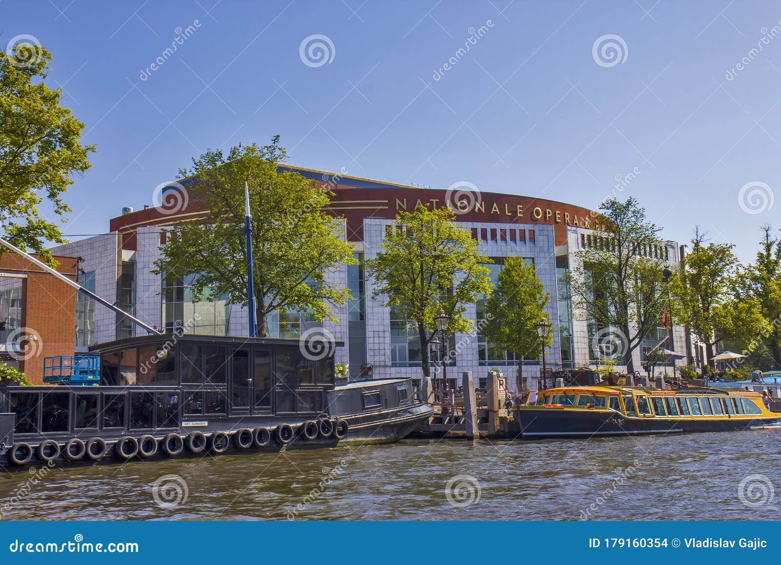 National Opera and Ballet House in Amsterdam Editorial Stock Image ...