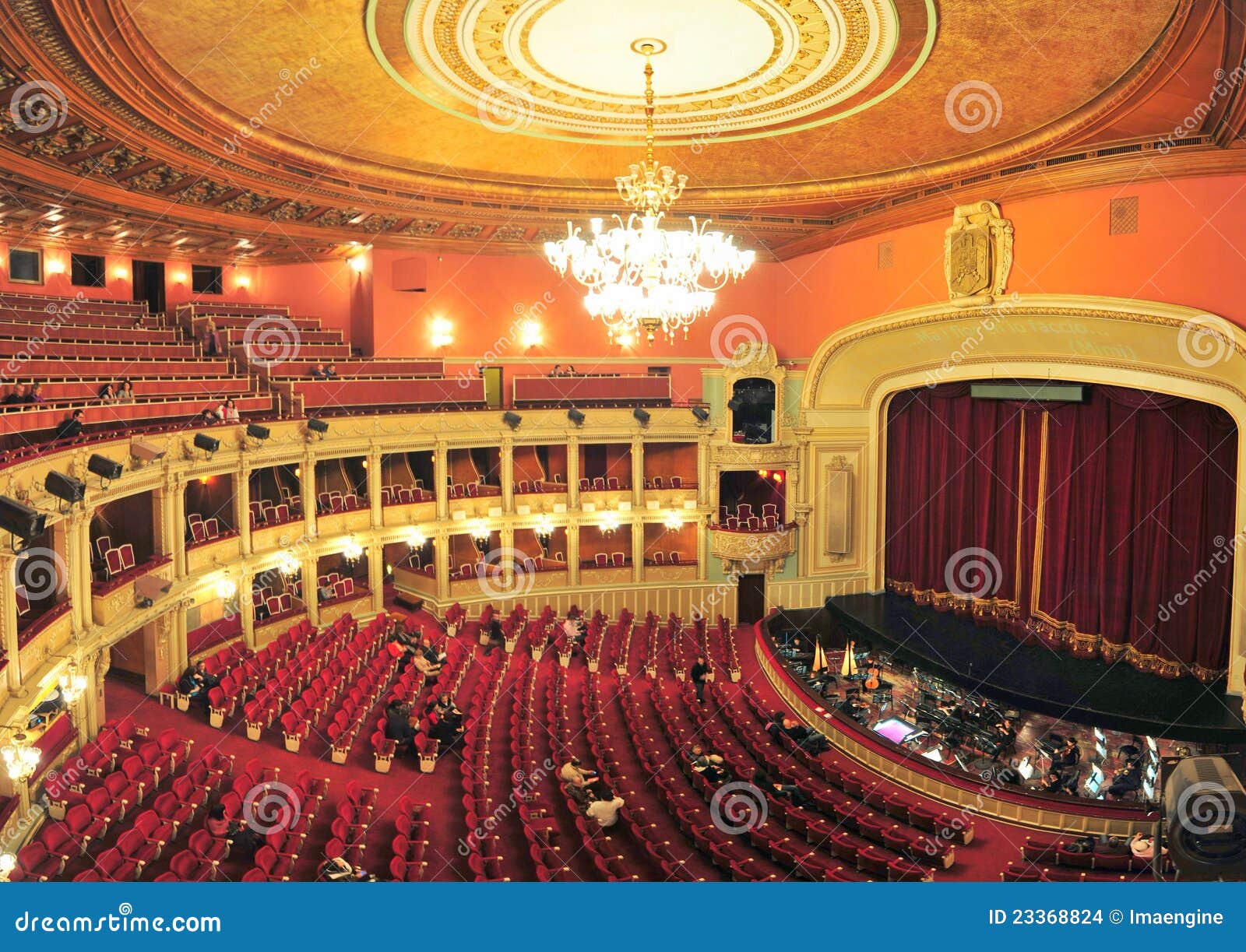 National Opera Of Bucharest Editorial Stock Image - Image: 23368824