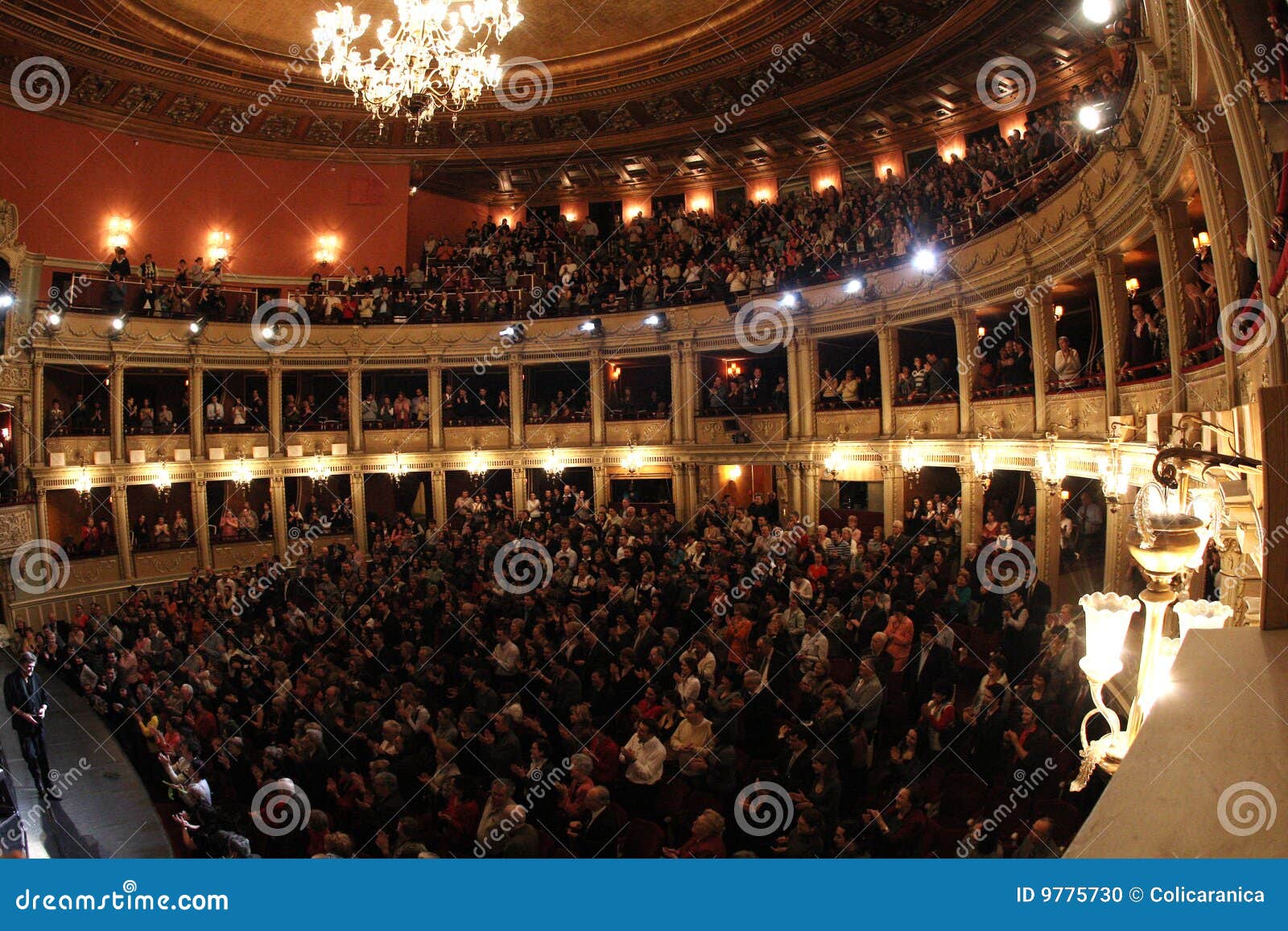 National Opera Hall editorial image. Image of chandelier - 9775730