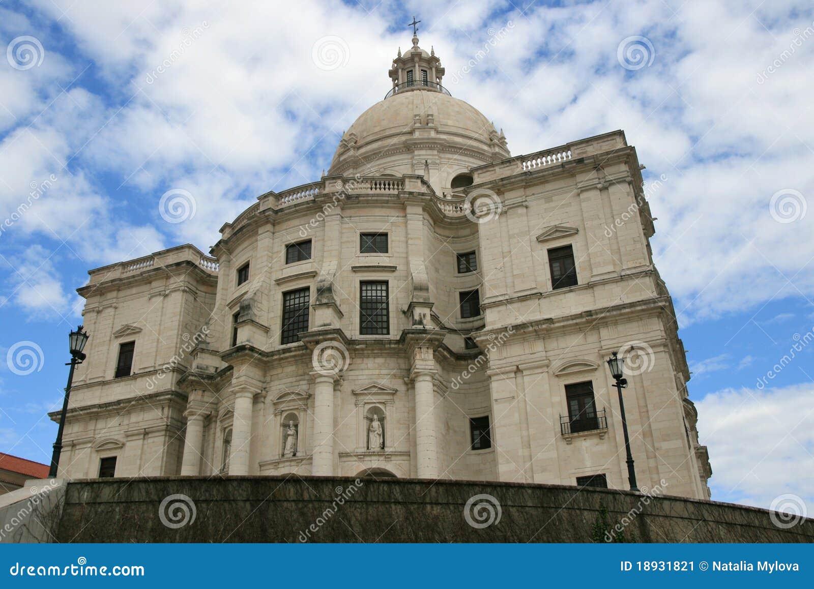 National Pantheon in Lisbon Stock Image - Image of city, view: 18931821