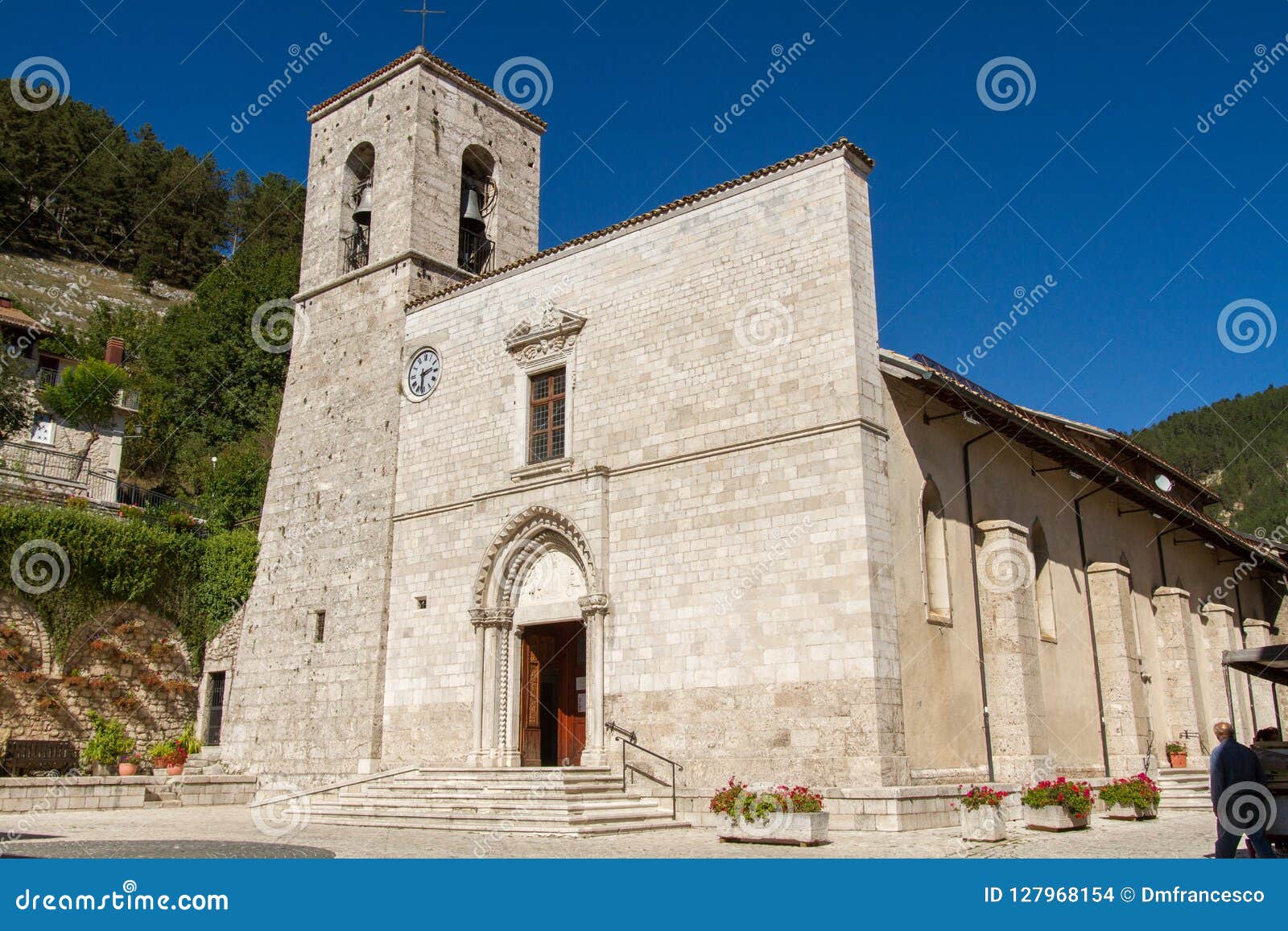 Civitella Alfedena National Park Abruzzo Italy Marsicano Mountain ...