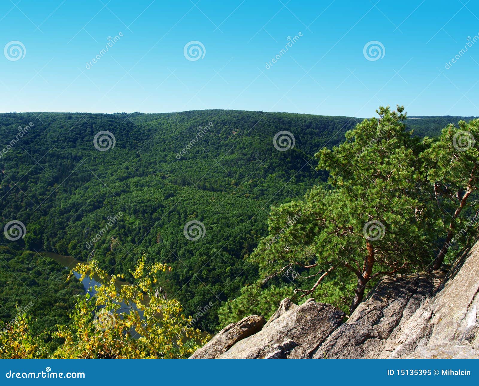 National Park Podyji stock image. Image of morning, mountainous - 15135395