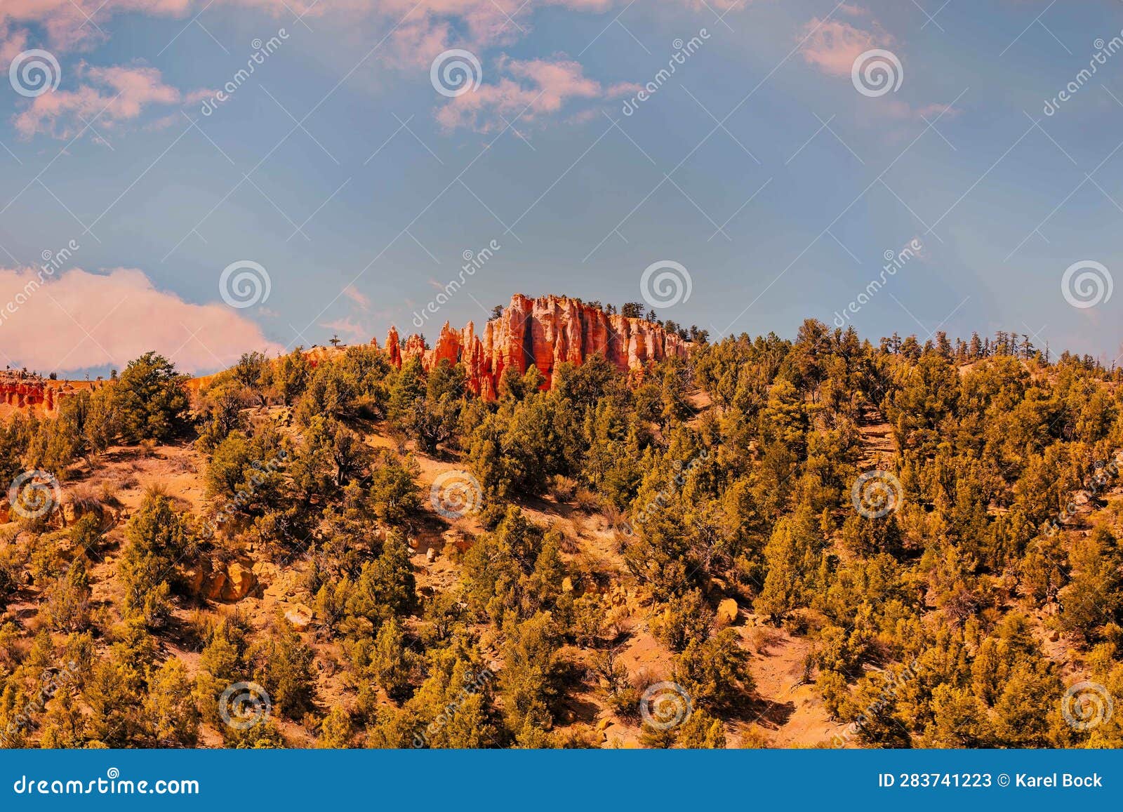 National Park Red Canyon in Utah Stock Image - Image of brice, arches ...