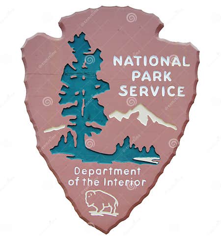 National Park Service Sign stock image. Image of sign - 20991019