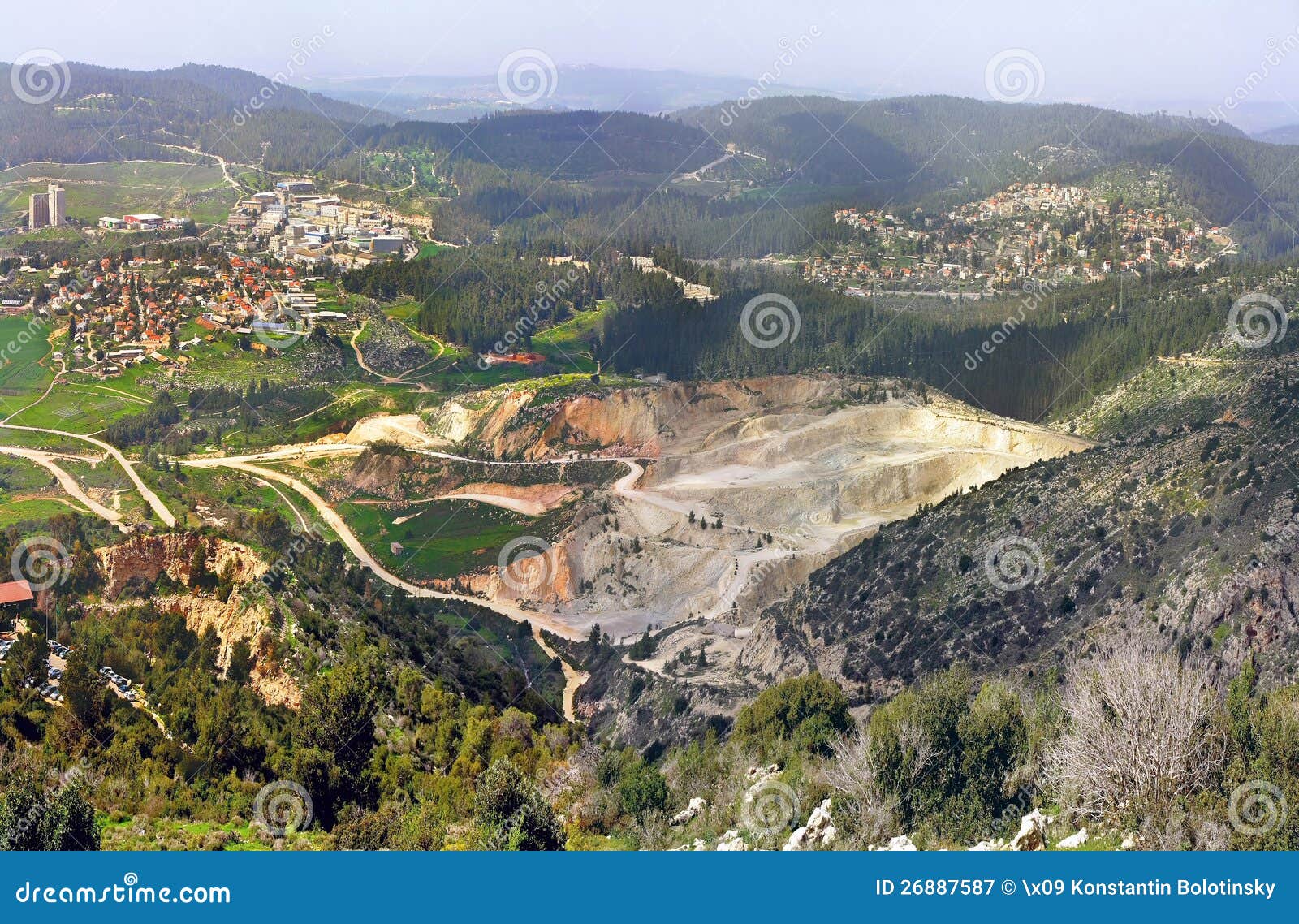 National Park Sorek stock image. Image of landscape, lime - 26887587