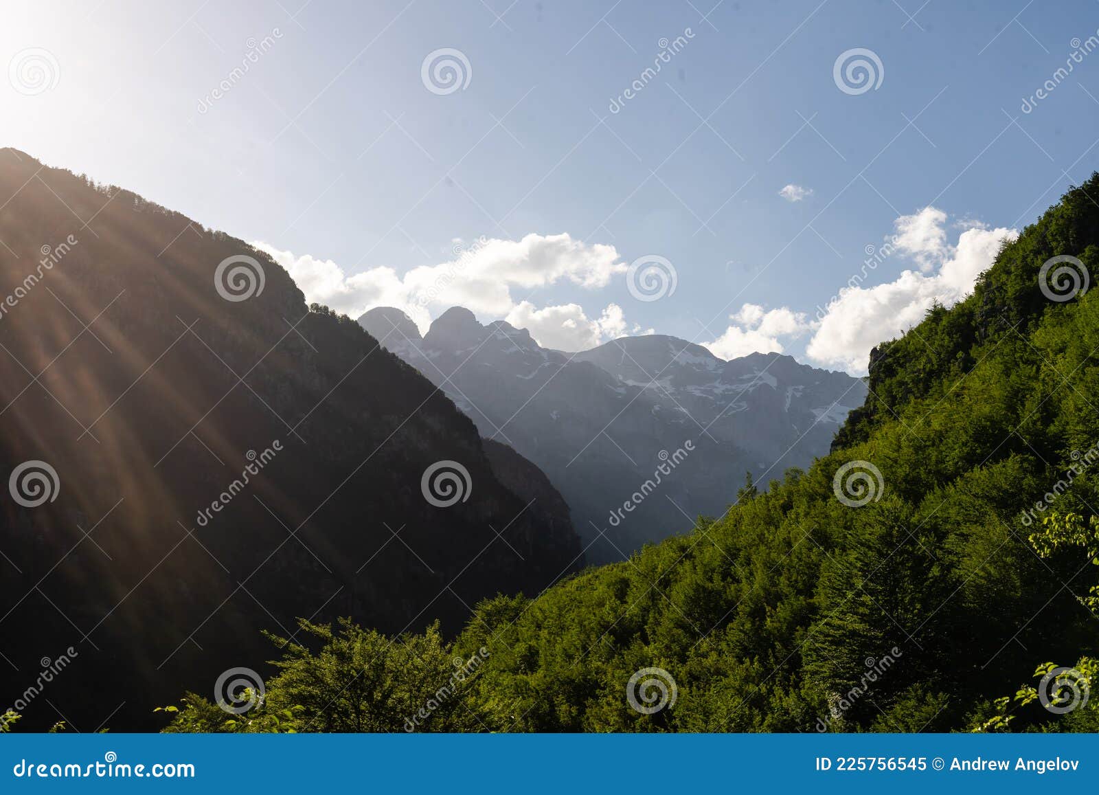 National Park of Thethi, Albania Stock Image - Image of alps, nature ...