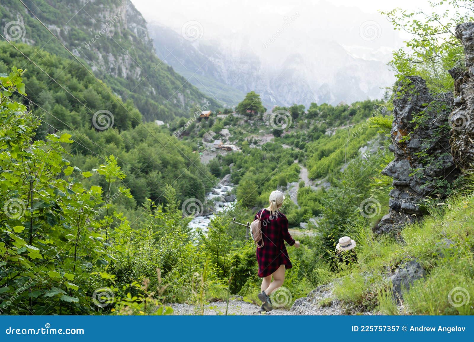 National Park of Thethi, Albania Stock Image - Image of green, summer ...