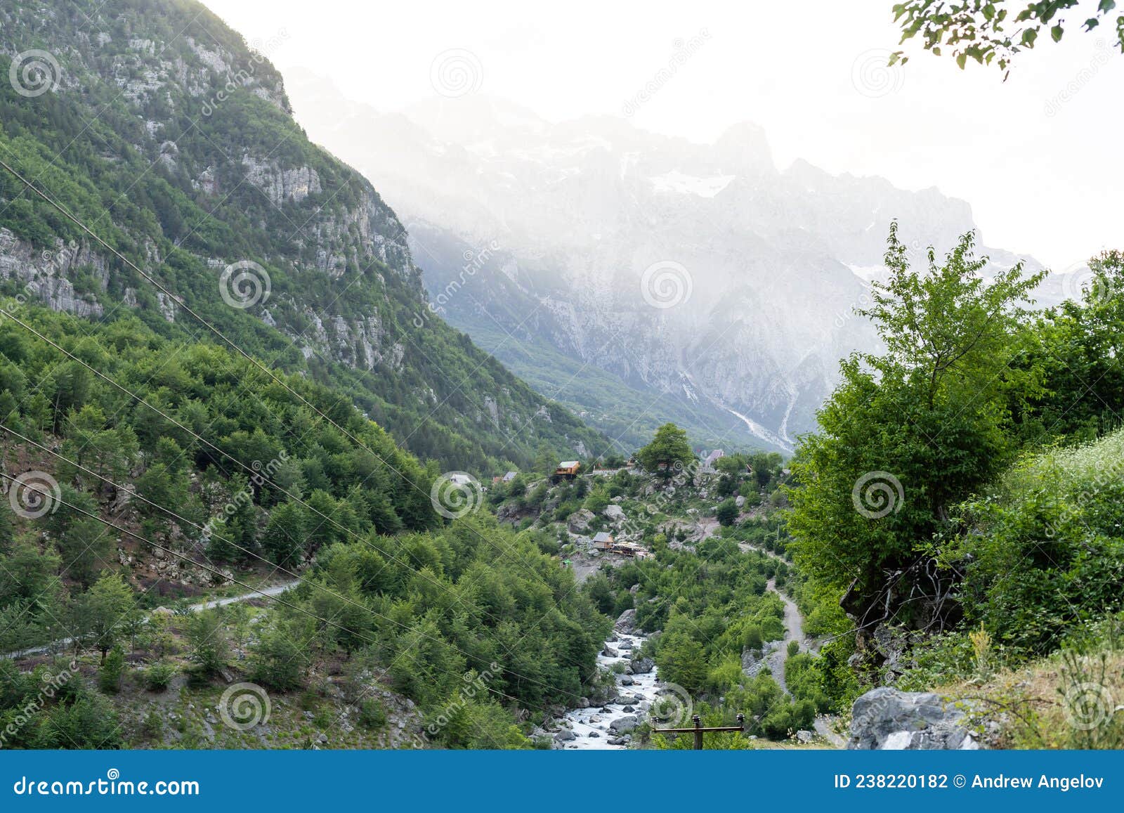 National Park of Thethi, Albania Stock Photo - Image of theth, leaf ...
