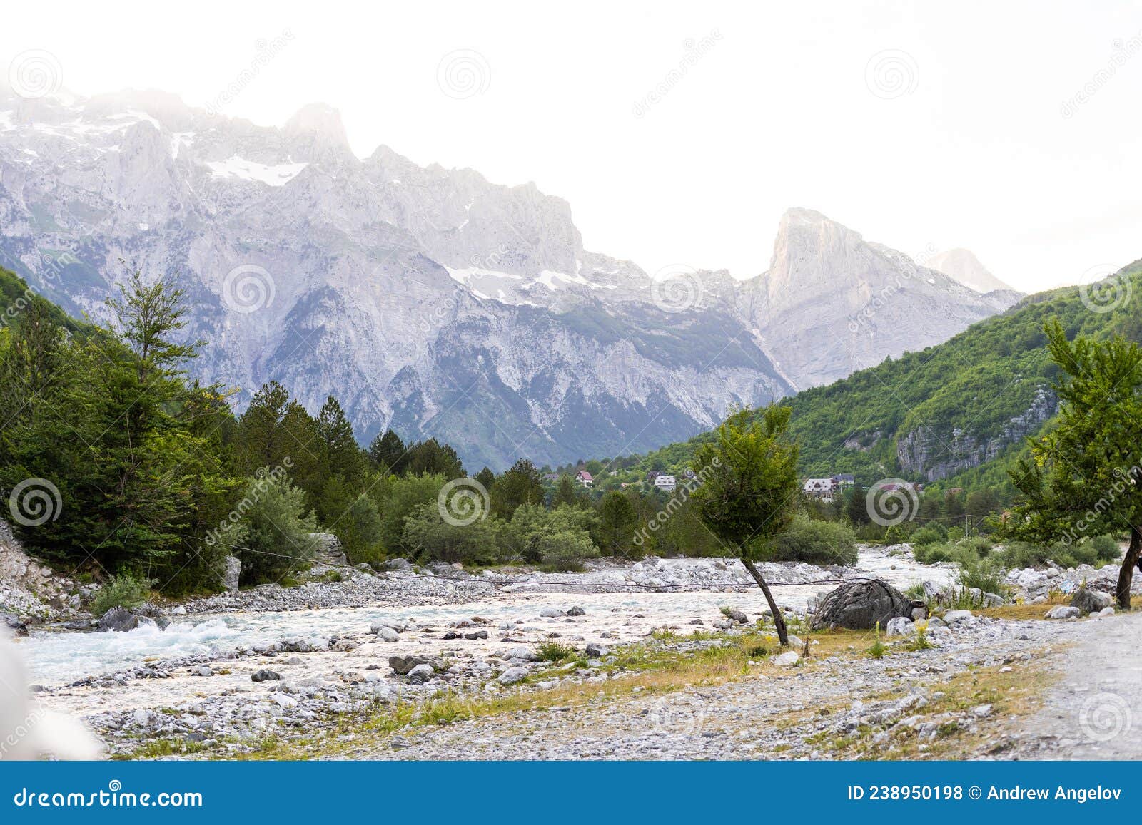 National Park of Thethi, Albania Stock Photo - Image of sunshine, theth ...