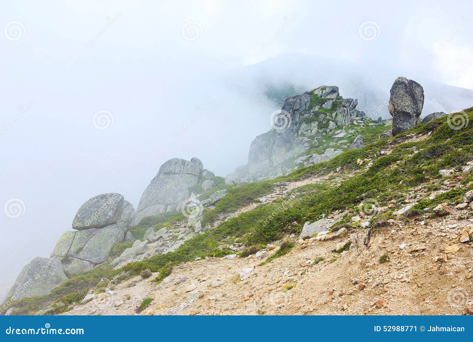 National park Uludag stock image. Image of mist, panoramic - 52988771