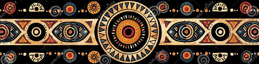 National Patterns of the Indigenous People of Solomon Island. Stock ...
